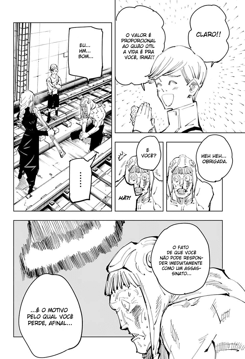 Jujutsu Kaisen Mangá - capitulo 98 - Jujutsu Kaisen